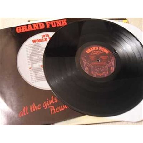 Grand Funk All The Girls In The World Beware Vinyl Lp Record For