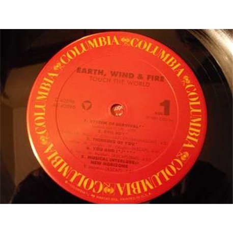 Earth Wind & Fire - Touch The World Vinyl LP Record For Sale