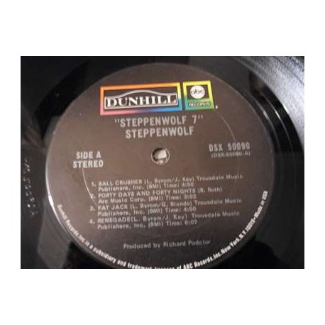 Steppenwolf - 7 LP Vinyl Record For Sale