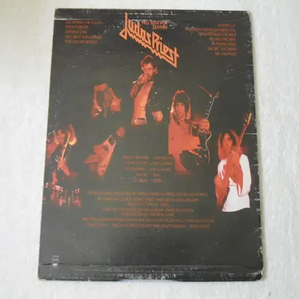Judas Priest - Hell Bent For Leather LP Vinyl Record For Sale